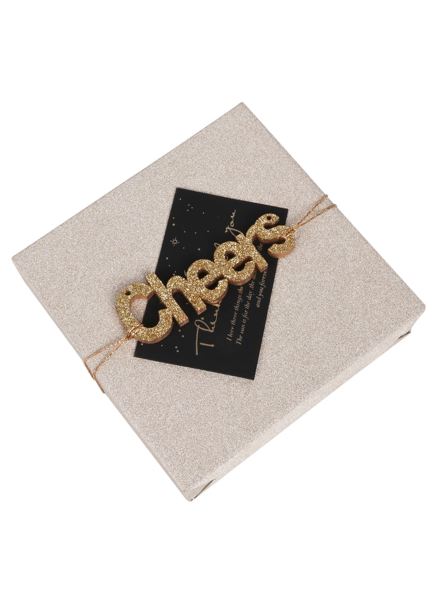 Wooden "Merry" "Joy" "Cheers" Sign Door Wall Hanging Christmas Ornamen ...